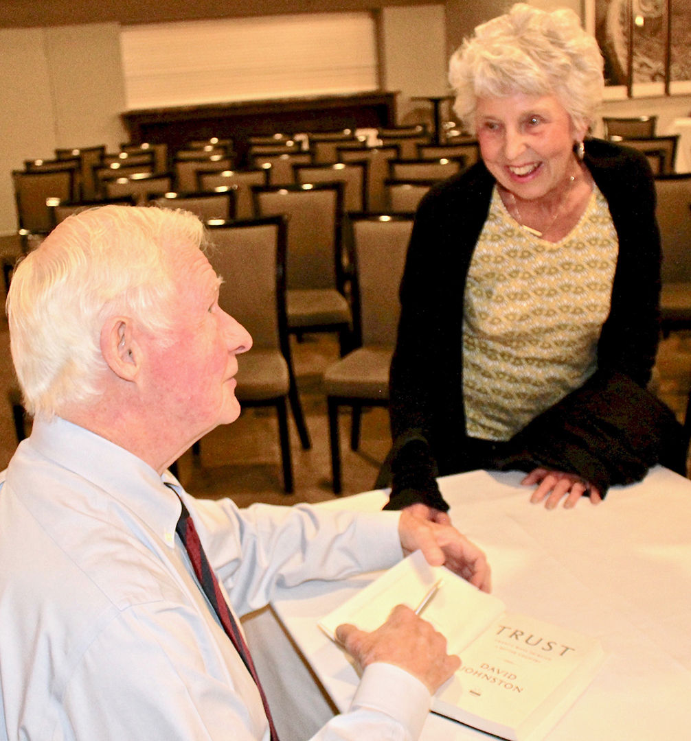 Johnson urges trust to build a better Canada