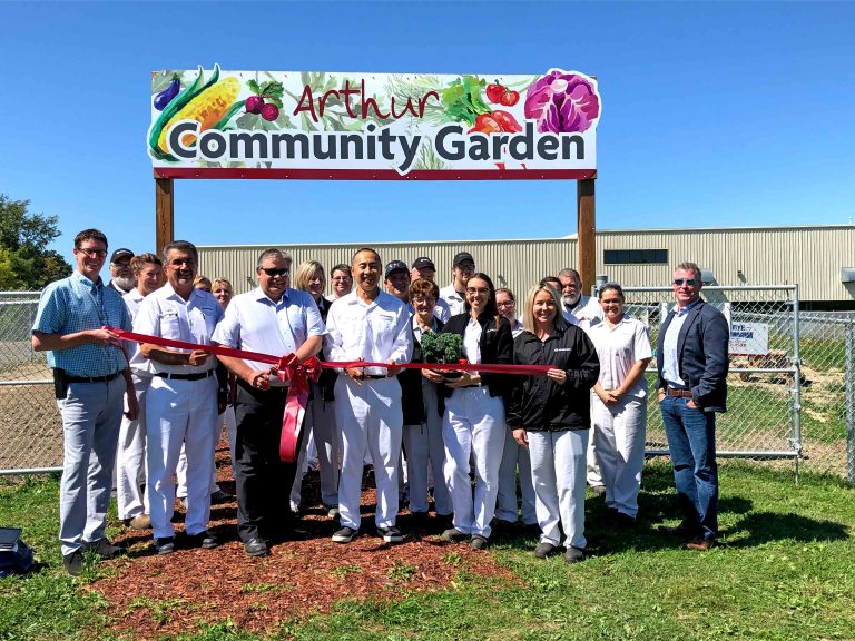 Musashi Auto Parts opens Arthur Community Garden