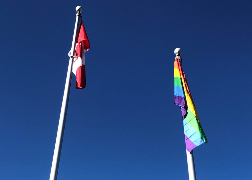 Town of Erin raises Pride flag for first time