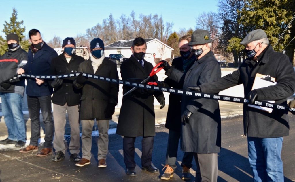 Station Street bridge in Hillsburgh officially open