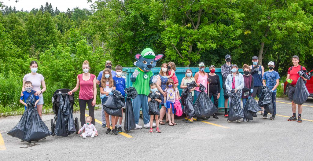 Volunteers came out to lend a hand for the community clean-up event on ...