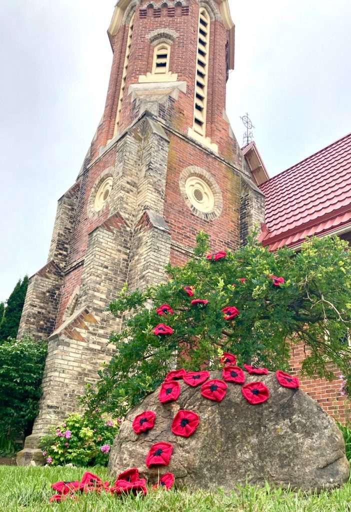 Elora church launches community knitting project for Remembrance Day