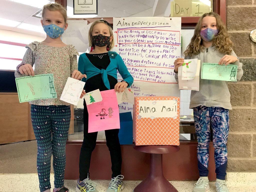 Alma letter writing initiative sparks positivity in school community