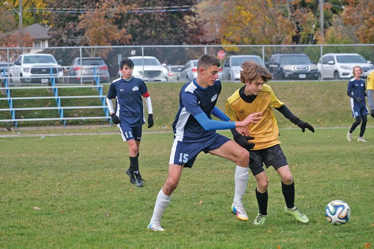 CWDHS junior boys team competed at D10 championships
