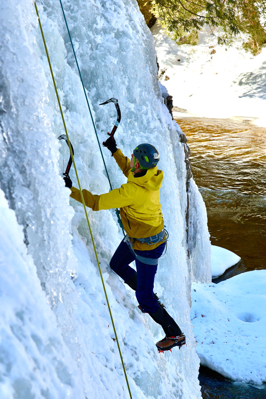 'Adaptive' ice climbers tackle Elora Gorge wall of ice