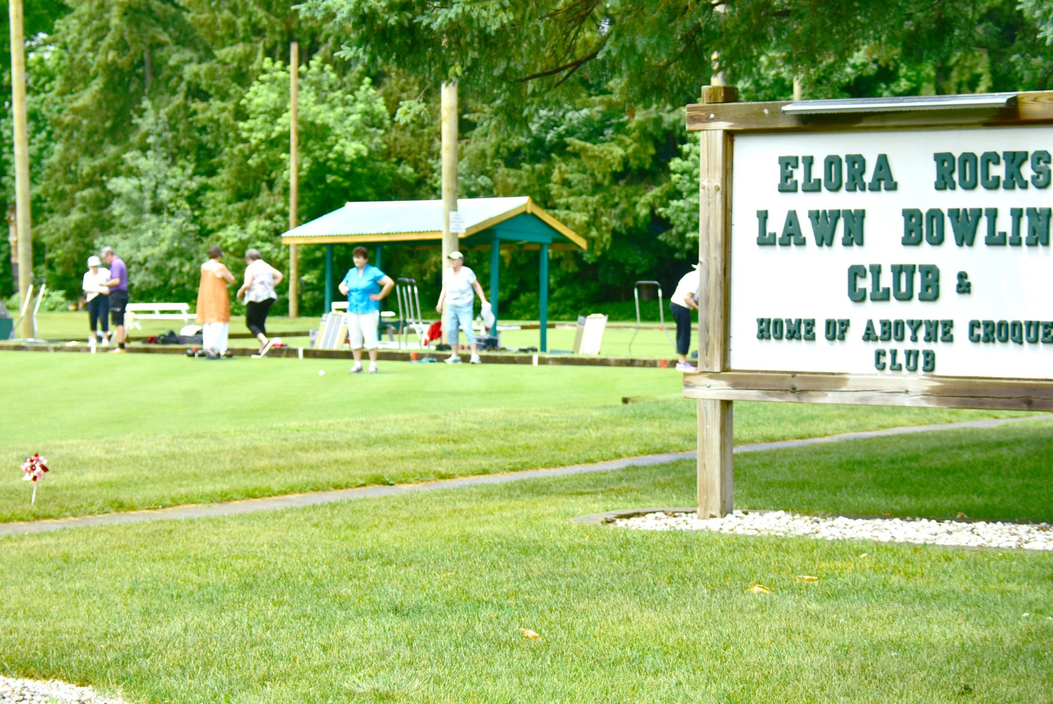 Elora Rocks Lawn Bowling Club holds open house