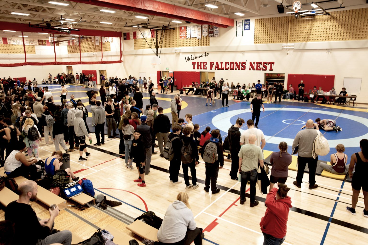 CWOSSA wrestling tournament held at Centre Wellington District High School