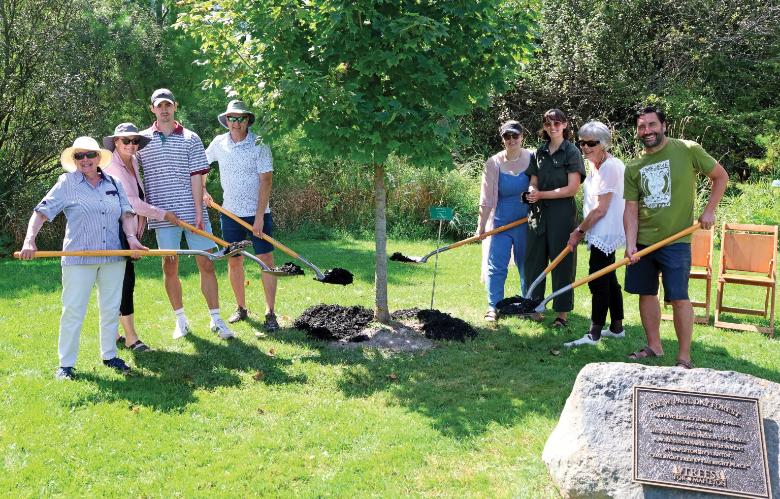 Trees for Mapleton celebrates tree-planting milestone