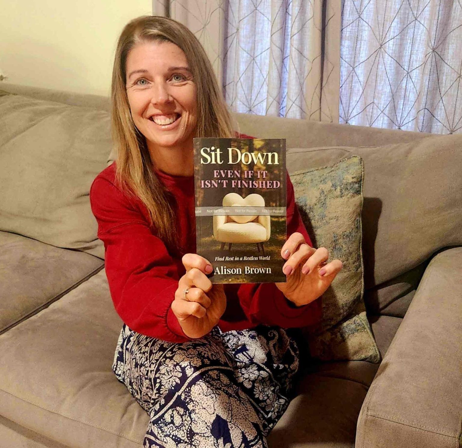 Alison Brown’s new book offers blueprint for finding rest